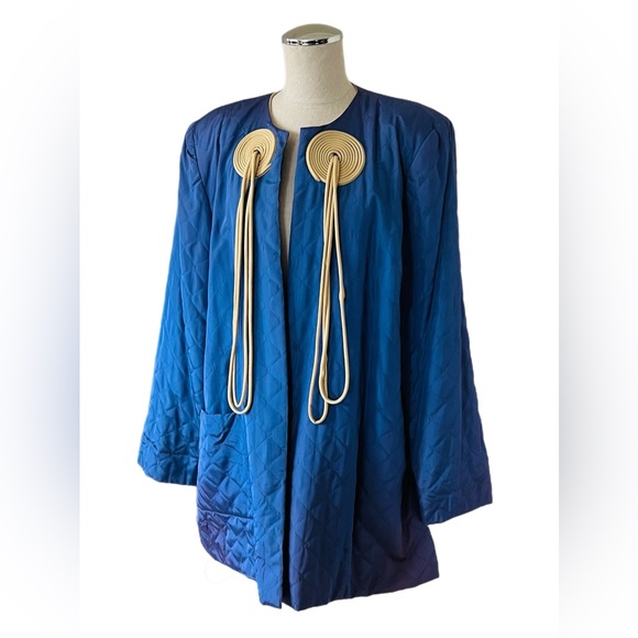 Textron | Jackets & Coats | Vintage 4s Old Hollywood Quilted Lounger ...